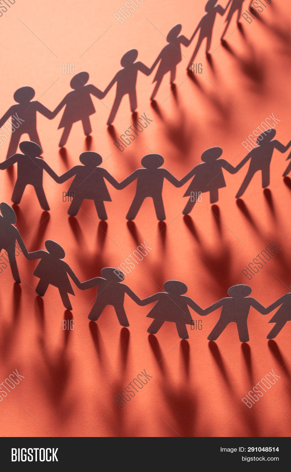 Paper People Holding Image & Photo (Free Trial) | Bigstock
