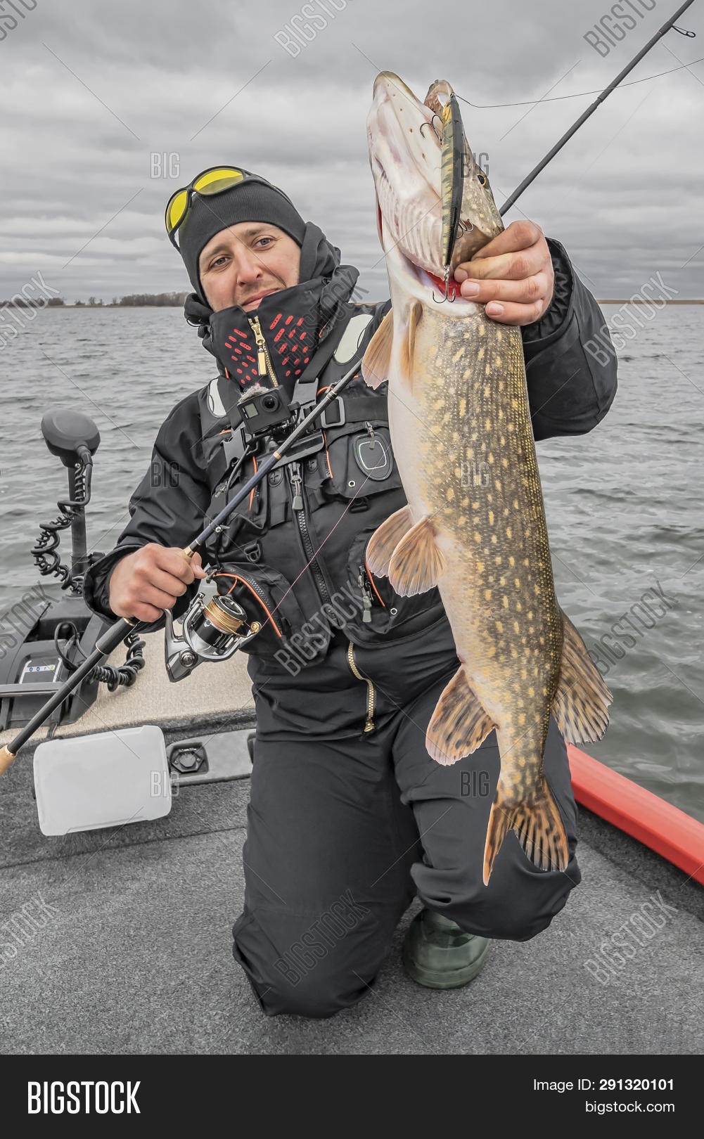 Happy Fisherman Big Image & Photo (Free Trial) | Bigstock