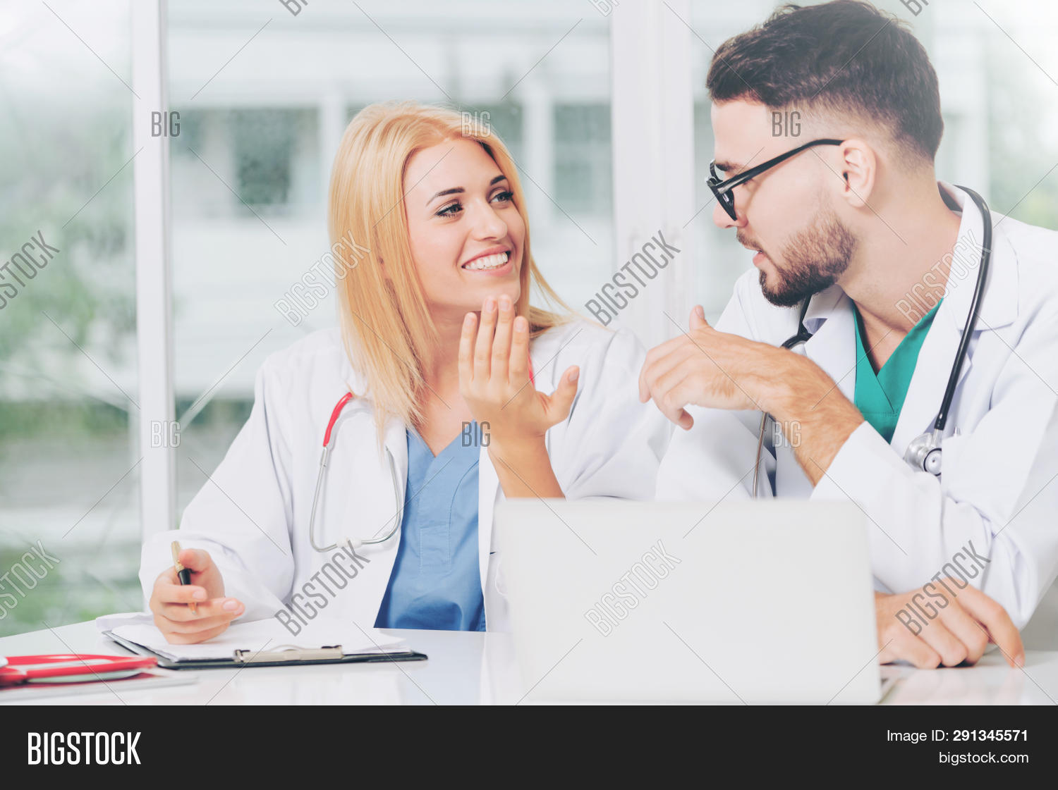 Two Doctors Partner Image & Photo (Free Trial) | Bigstock