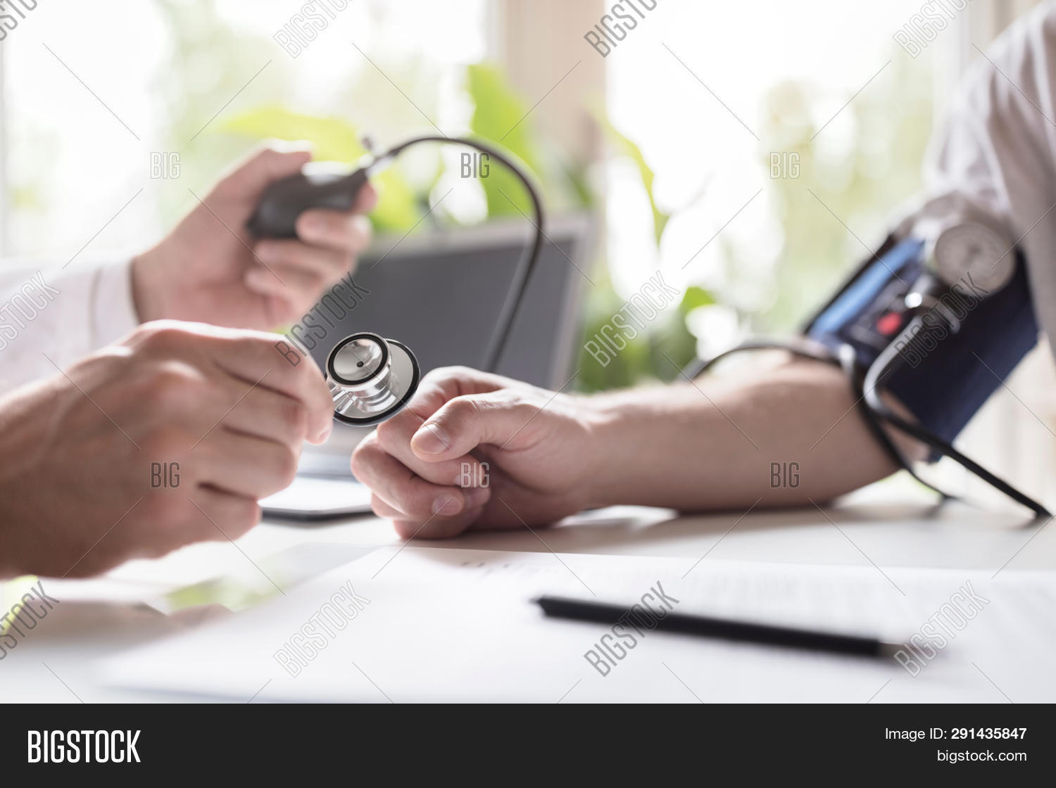 Doctor Checking Blood Image & Photo (Free Trial) | Bigstock