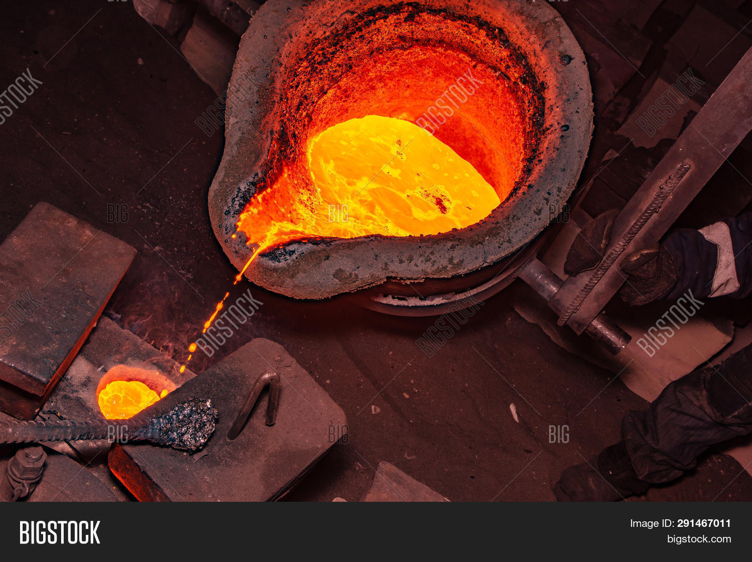 Metal Casting Process Image & Photo (Free Trial) | Bigstock