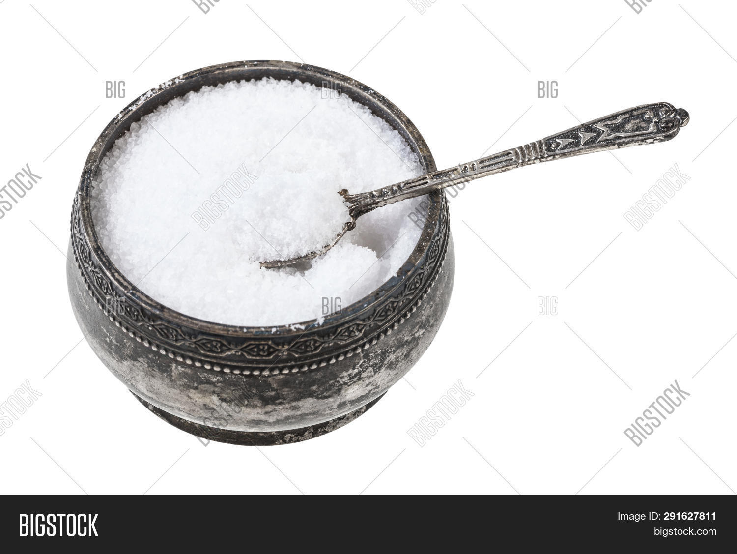 Old Silver Salt Cellar Image & Photo (Free Trial) | Bigstock