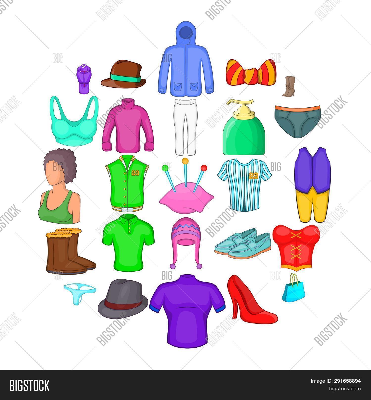 Mod Icons Set. Cartoon Image & Photo (Free Trial) | Bigstock