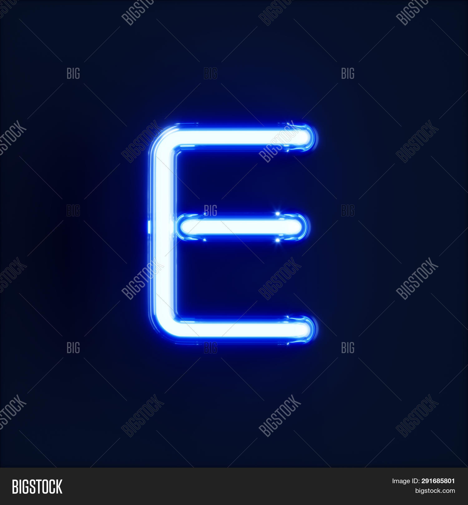 Imagen y foto Neon Light Alphabet (prueba gratis) | Bigstock