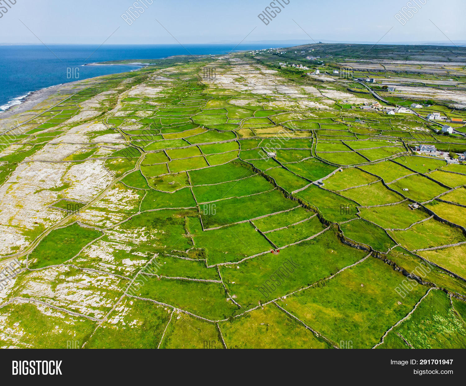 Aerial View Inishmore Image & Photo (Free Trial) | Bigstock