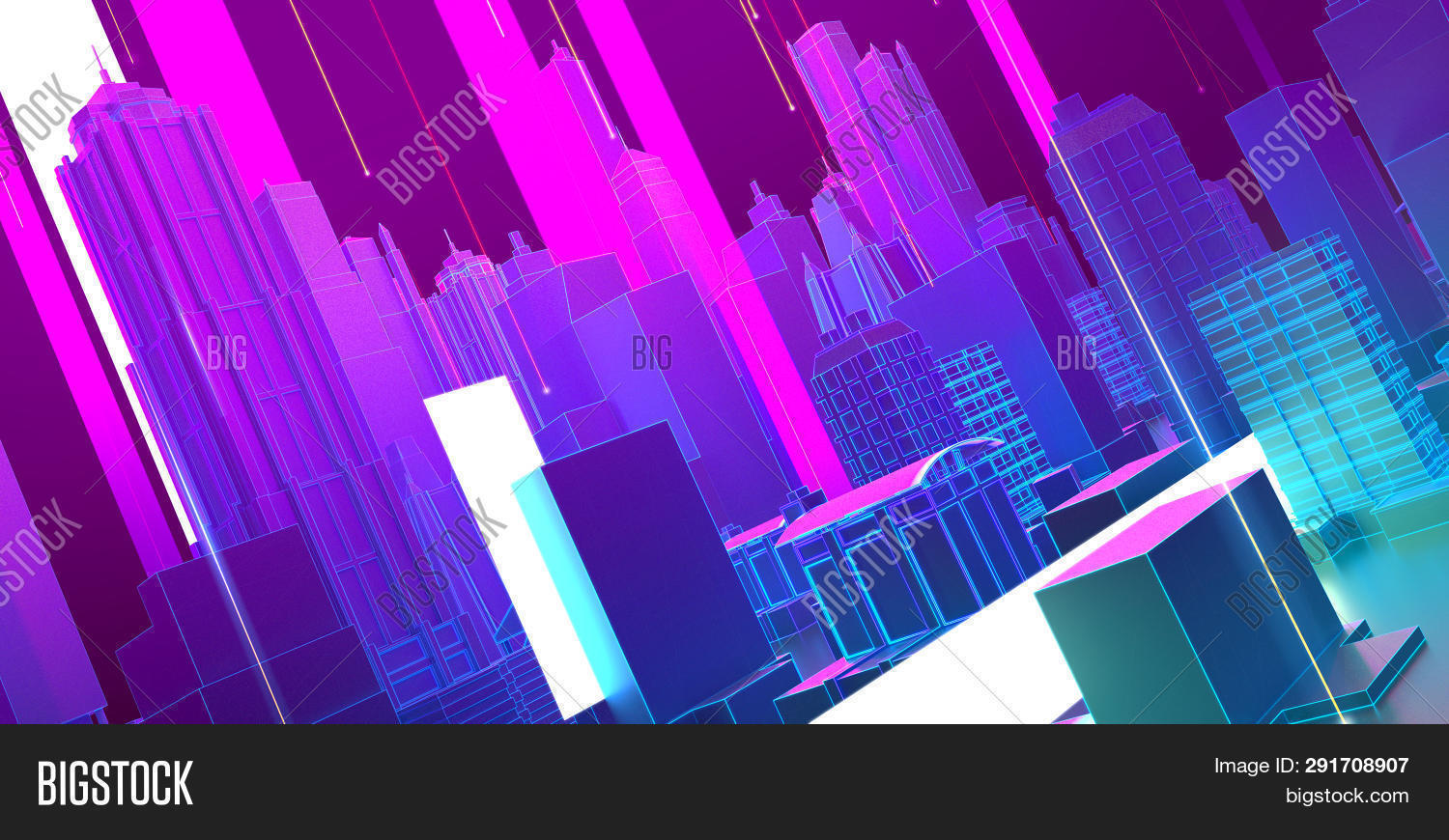 Abstract 3d City Image & Photo (Free Trial) | Bigstock