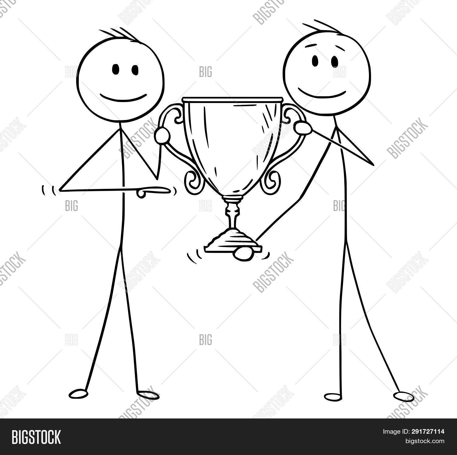 Cartoon Stick Figure Image & Photo (Free Trial) | Bigstock