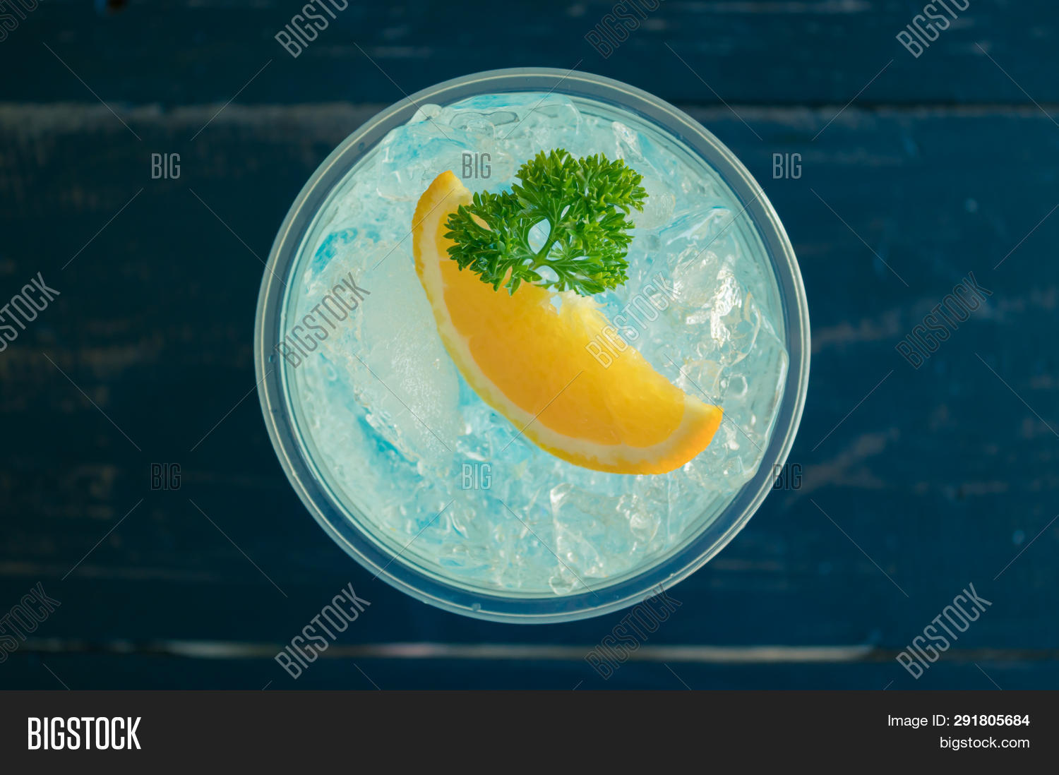 Blue Italian Soda Cold Image & Photo (Free Trial) | Bigstock