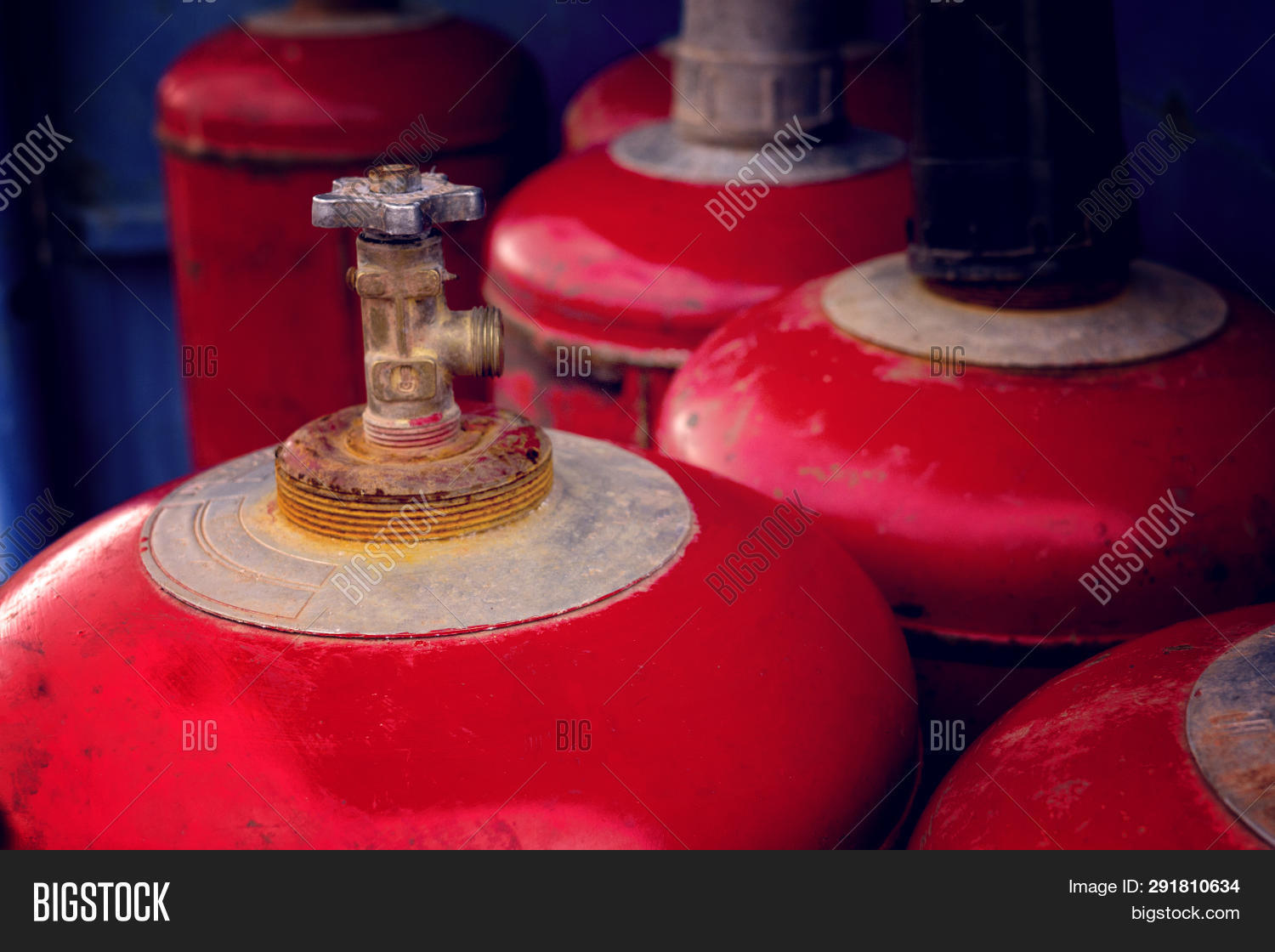 Natural Gas Cylinders. Image & Photo (Free Trial) | Bigstock
