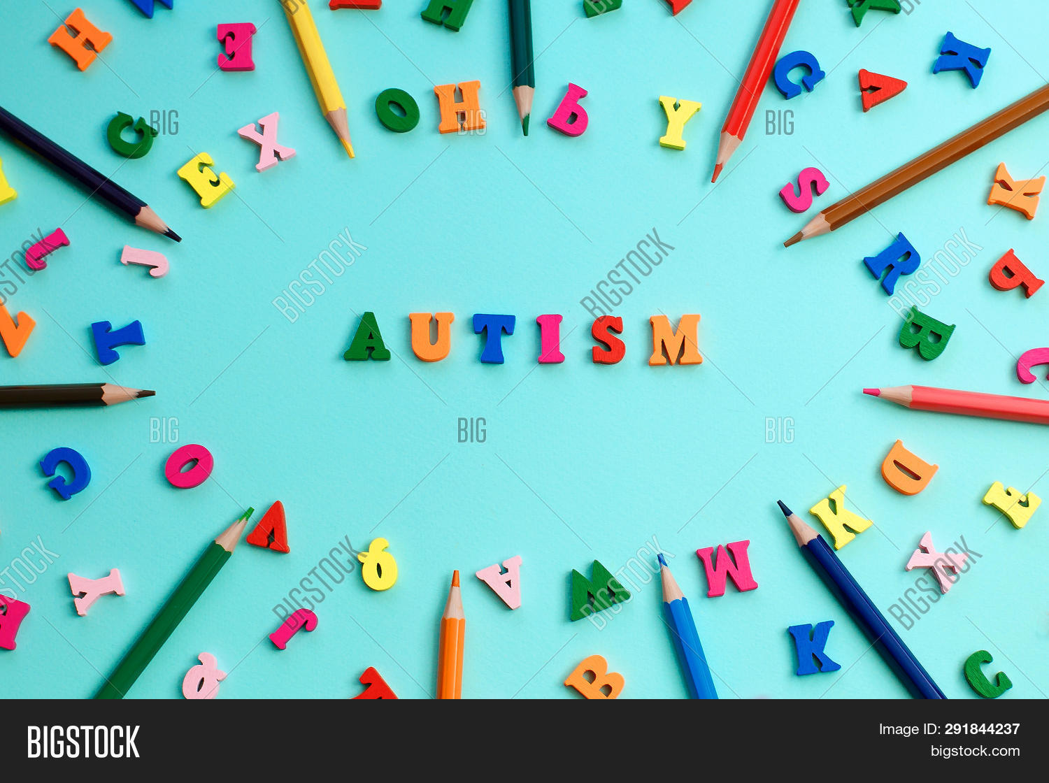 Autism Colorful Word Image & Photo (Free Trial) | Bigstock
