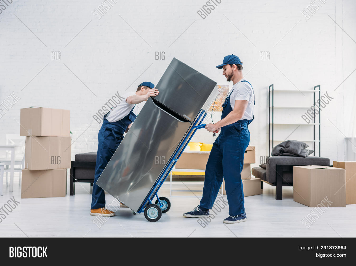 Two Movers Uniform Image & Photo (Free Trial) | Bigstock