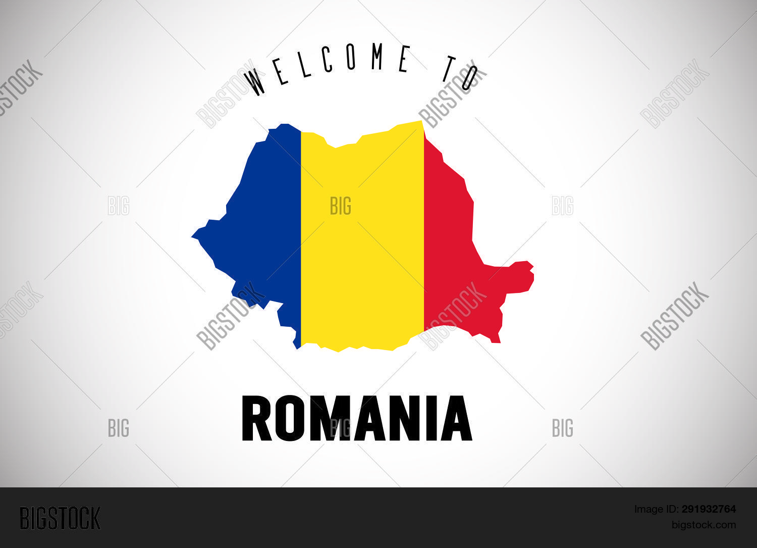 Romania Welcome Text Vector & Photo (Free Trial) | Bigstock