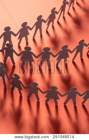 Paper People Holding Image & Photo (Free Trial) | Bigstock