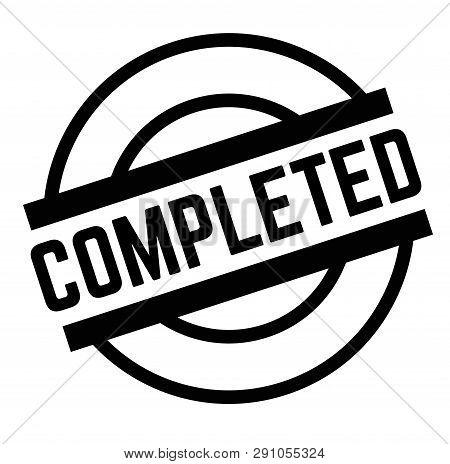 Vector y foto Print Completed (prueba gratis) | Bigstock