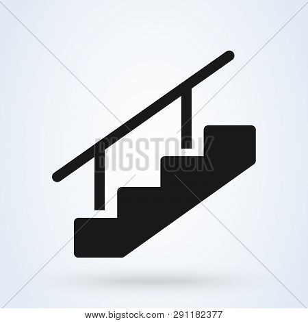 Stairs Symbol Vector Vector & Photo (Free Trial) | Bigstock