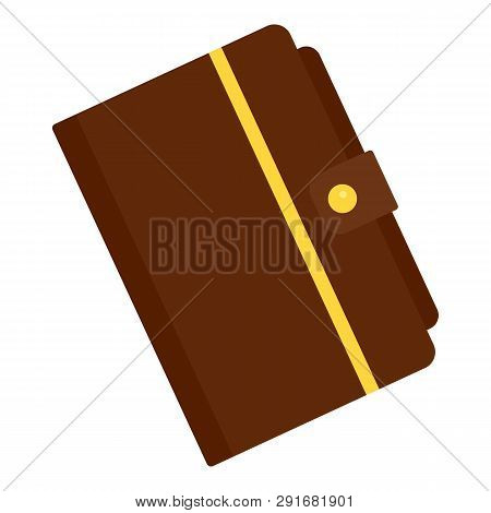 Leather Notebook Icon Vector & Photo (Free Trial) | Bigstock