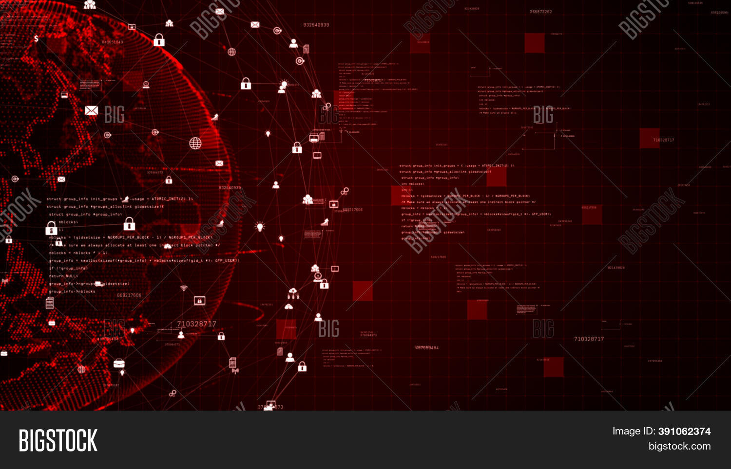 Digital Data Network Image & Photo (Free Trial) | Bigstock