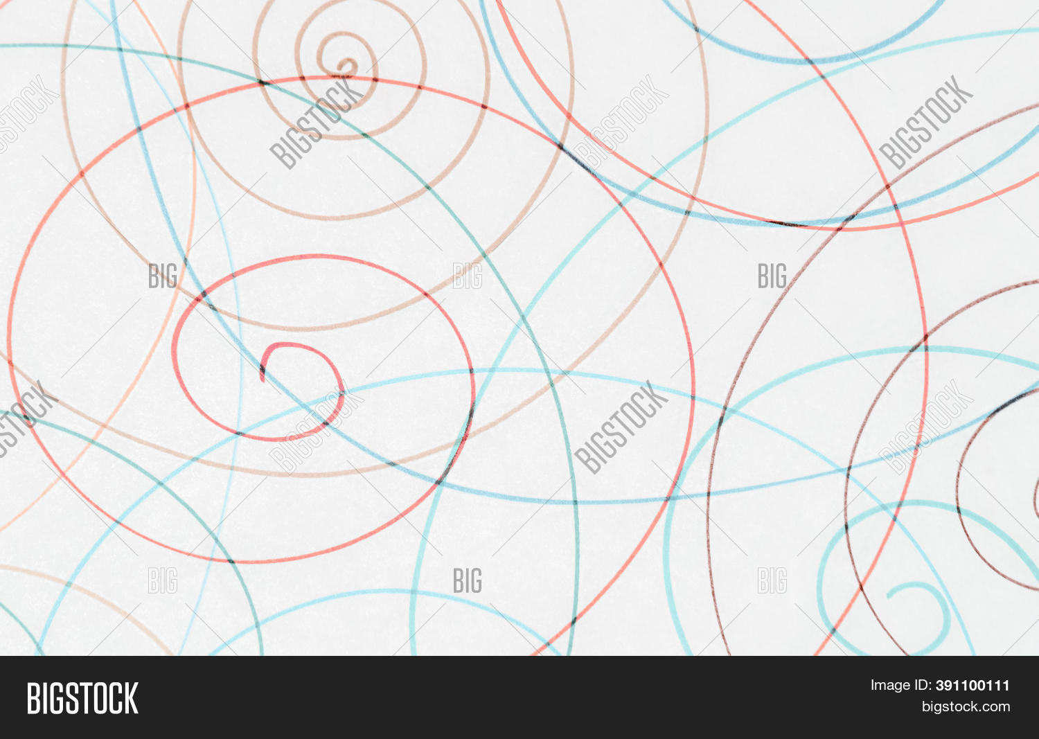 Blue Scribble Image & Photo (Free Trial) | Bigstock