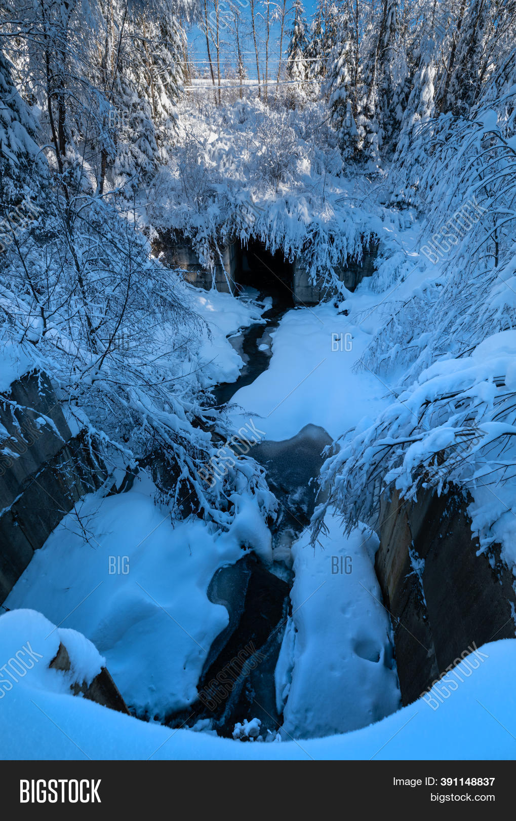 Alpine Mountain Snowy Image & Photo (Free Trial) | Bigstock