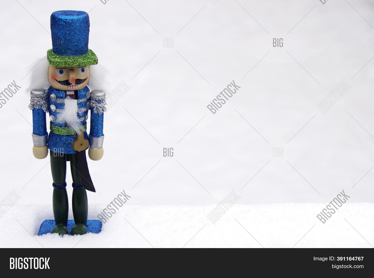 Blue Toy Nutcracker Image & Photo (Free Trial) | Bigstock