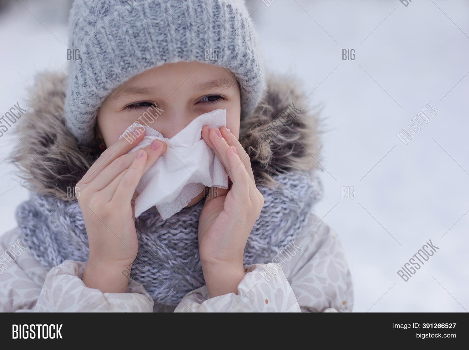 Girl Allergy Symptom Image & Photo (Free Trial) | Bigstock