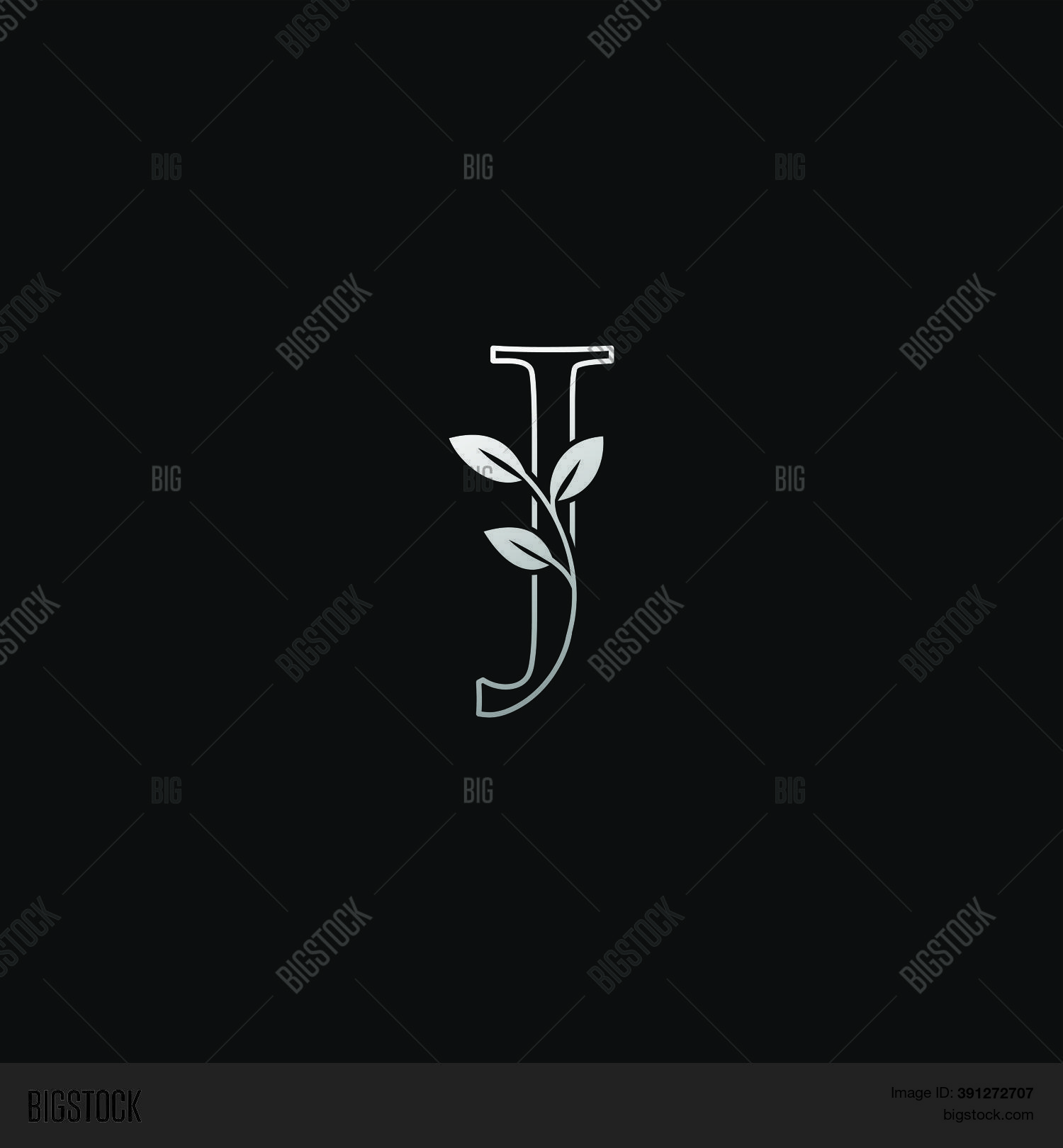 Letter J Found In Nature