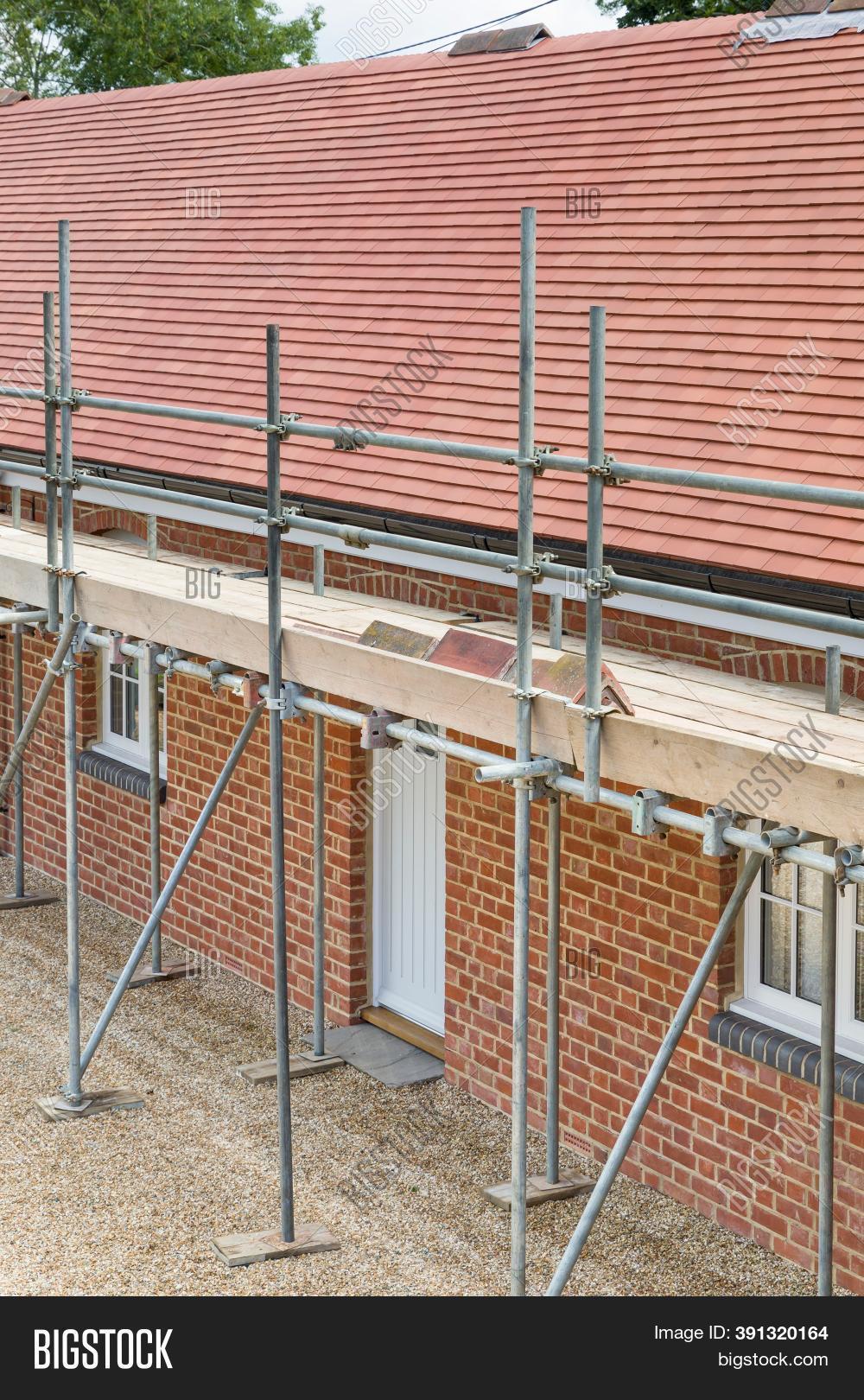 Scaffolding Outside Image & Photo (Free Trial) | Bigstock