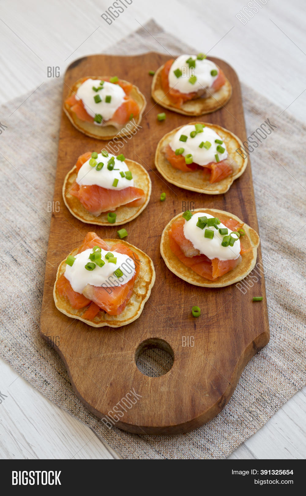 Homemade Blini Smoked Image & Photo (Free Trial) | Bigstock