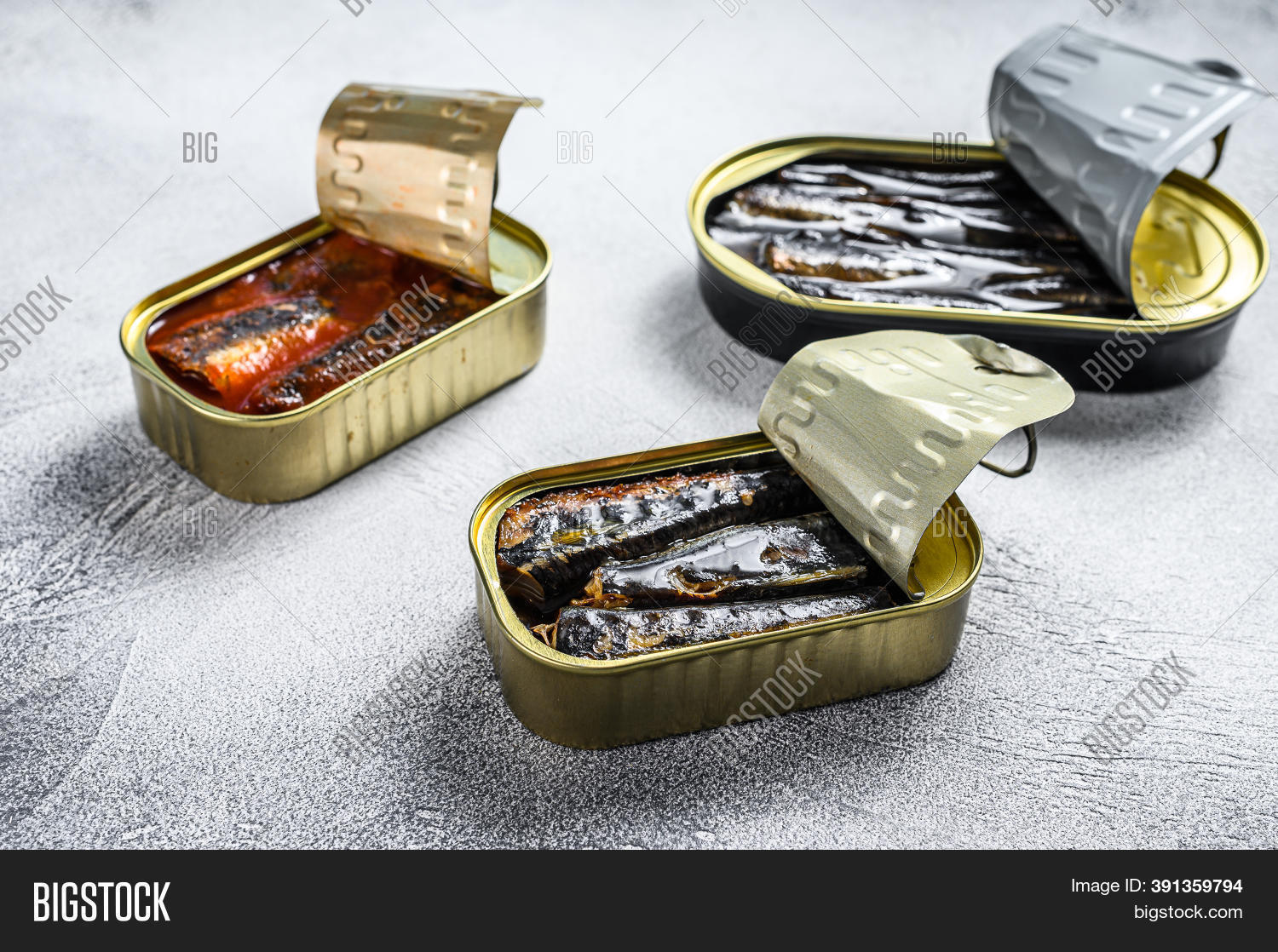 Assorted Canned Fish Image & Photo (Free Trial) | Bigstock