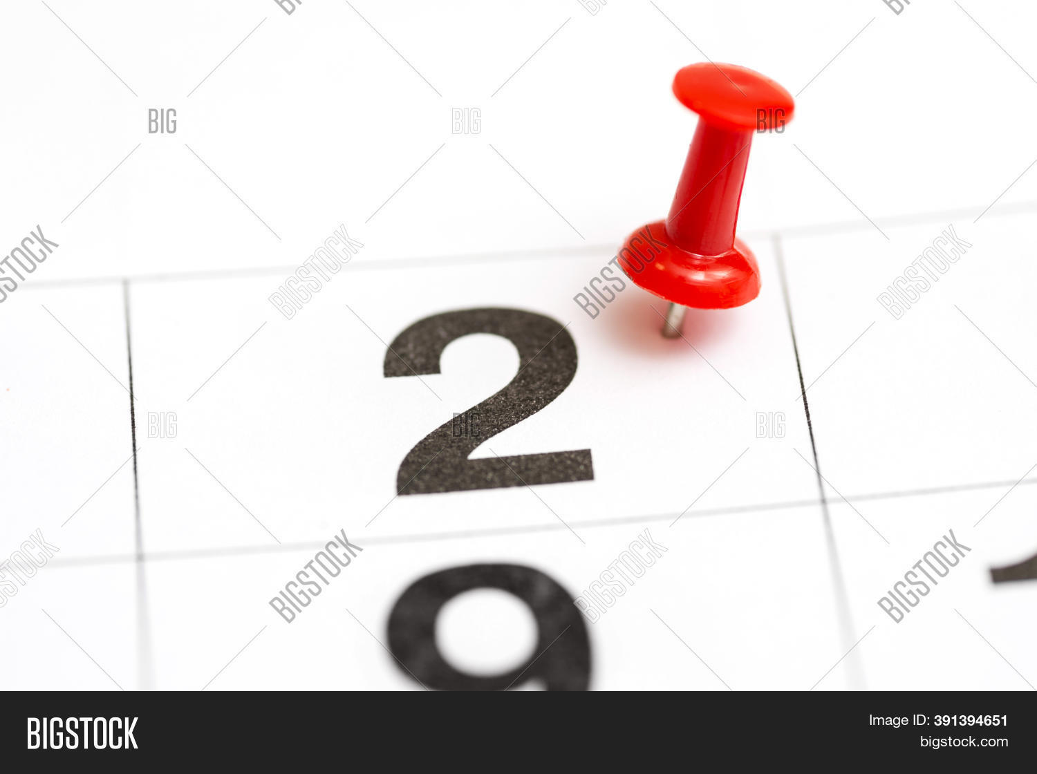 Pin On Date Number 2. Image & Photo (Free Trial) | Bigstock