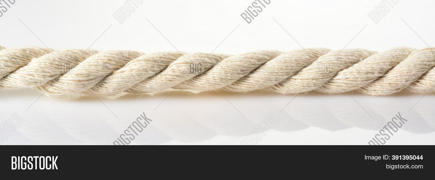 White Jute Rope Banner Image & Photo (Free Trial) | Bigstock