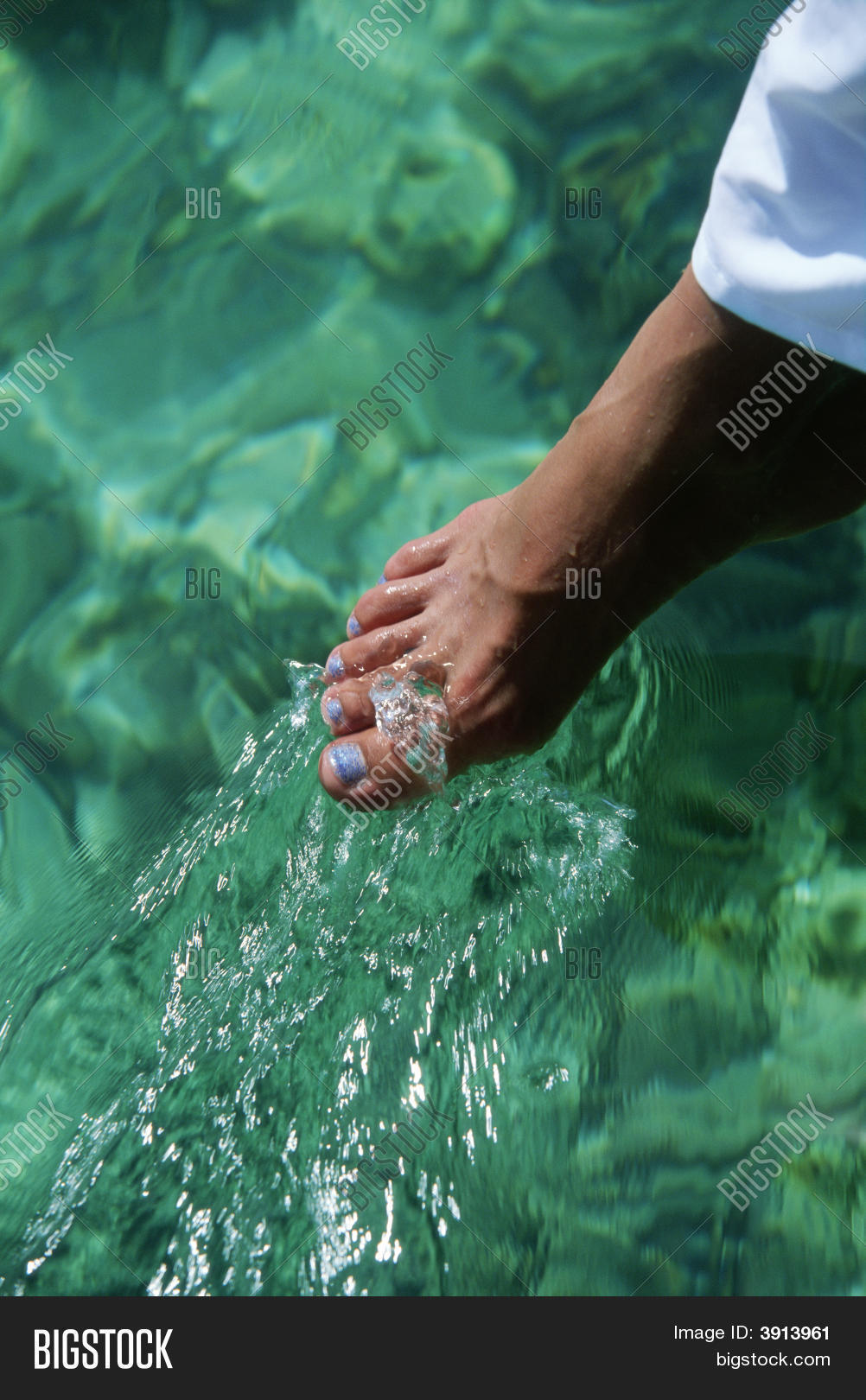 Putting Toes Water Image & Photo (Free Trial) | Bigstock