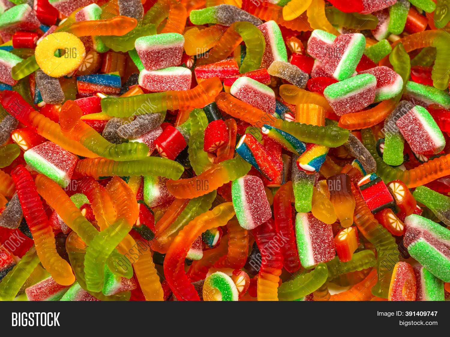 Assorted Tasty Gummy Image & Photo (Free Trial) | Bigstock
