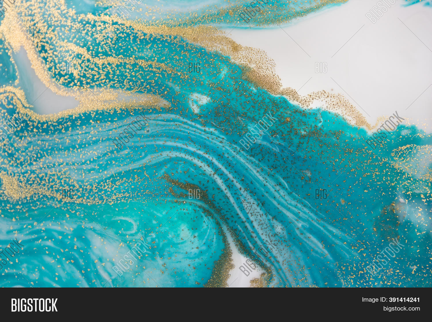 Gold Light Blue Mixed Image & Photo (Free Trial) | Bigstock