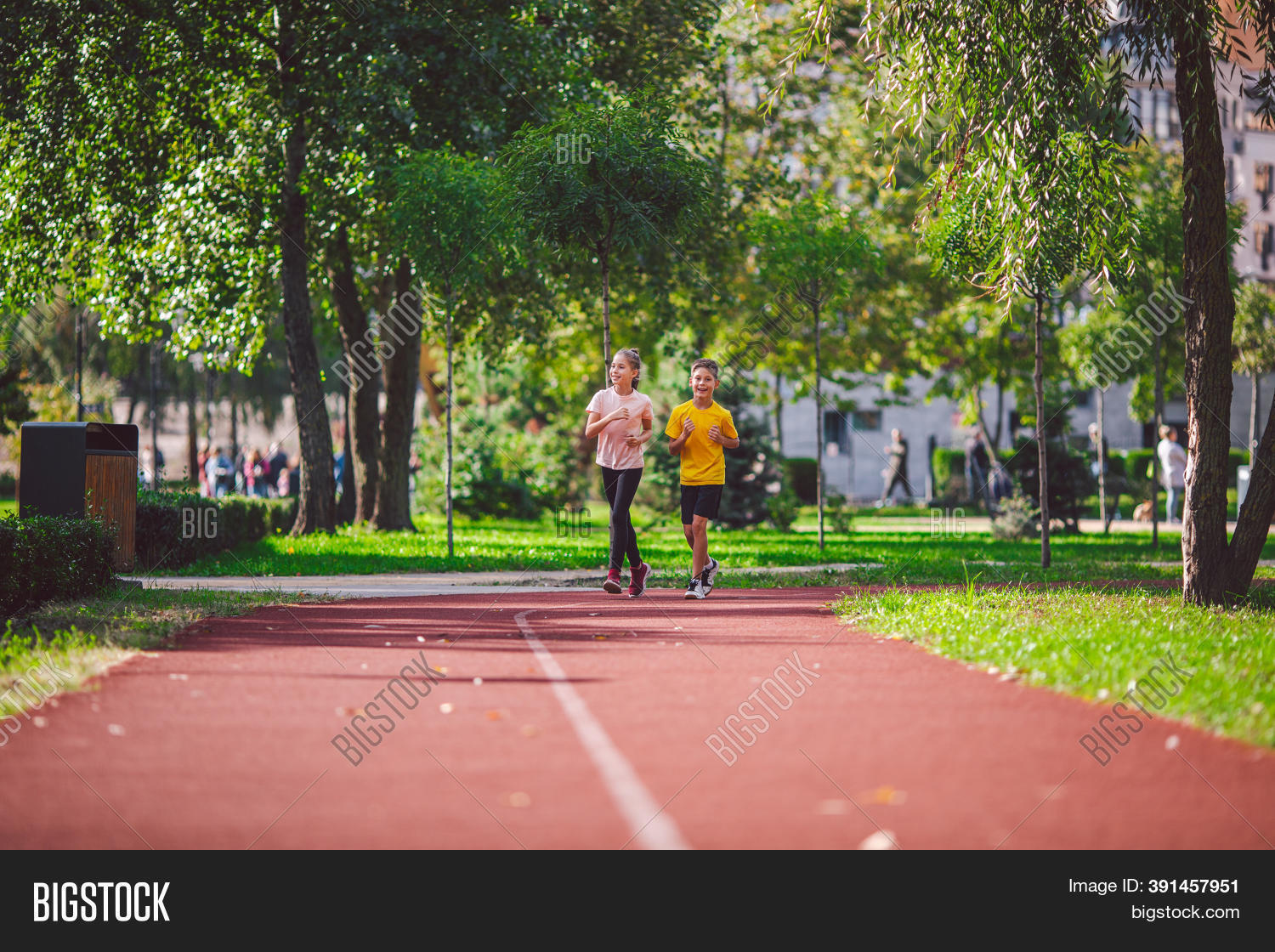 Kids Run. Healthy Image & Photo (Free Trial) | Bigstock