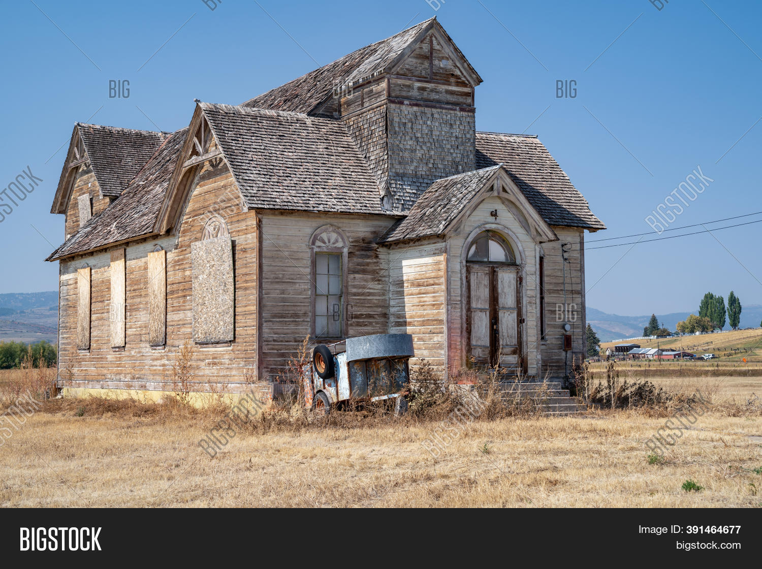 Old, Abandoned Lds Image & Photo (Free Trial) | Bigstock