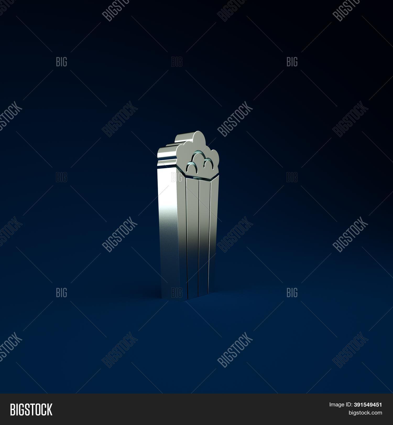 Silver Popcorn Image & Photo (Free Trial) | Bigstock