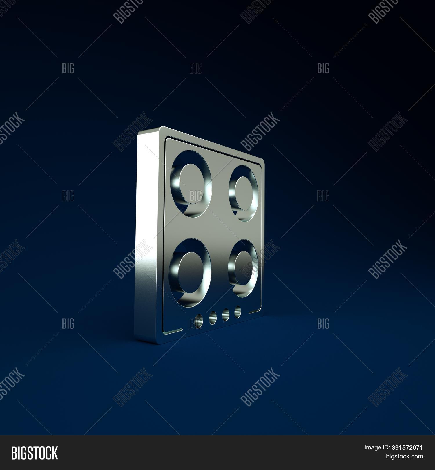 Silver Gas Stove Icon Image & Photo (Free Trial) | Bigstock