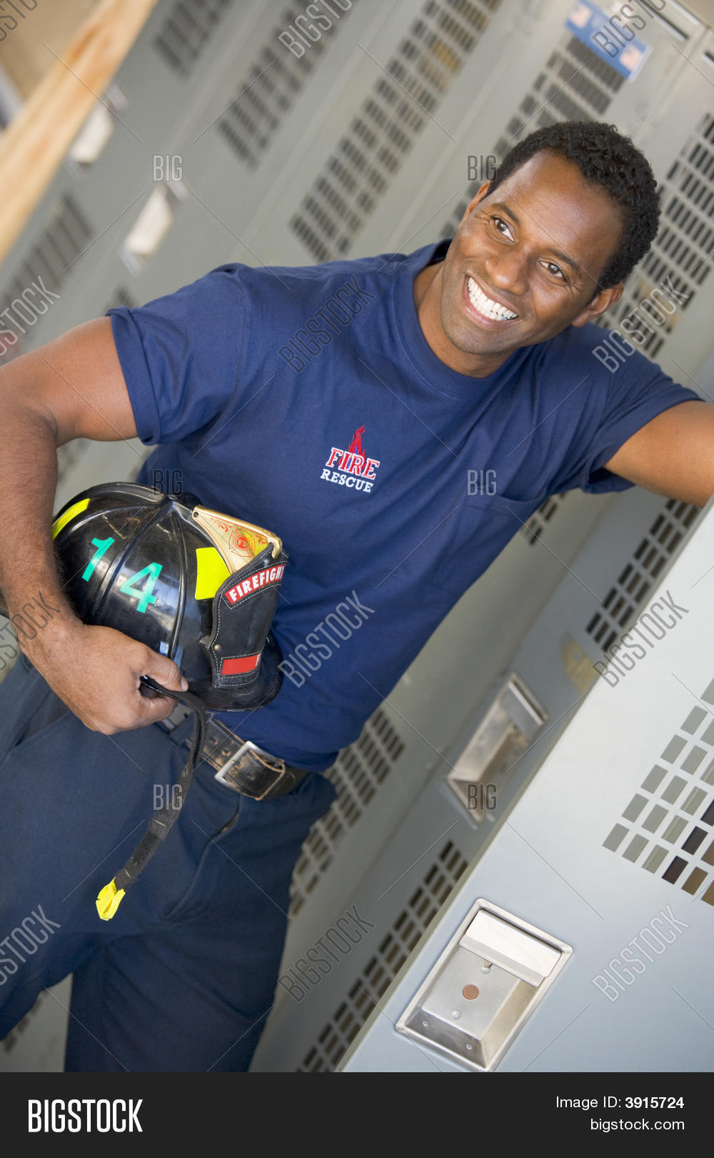 Firefighters Stood By Image & Photo (Free Trial) | Bigstock
