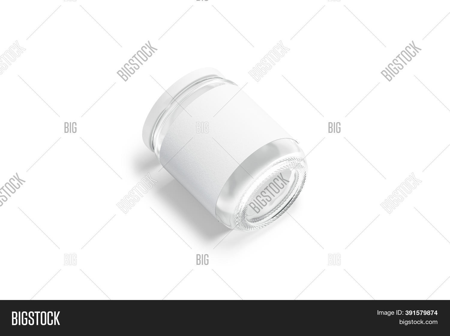 Blank Glass Jar White Image & Photo (Free Trial) | Bigstock