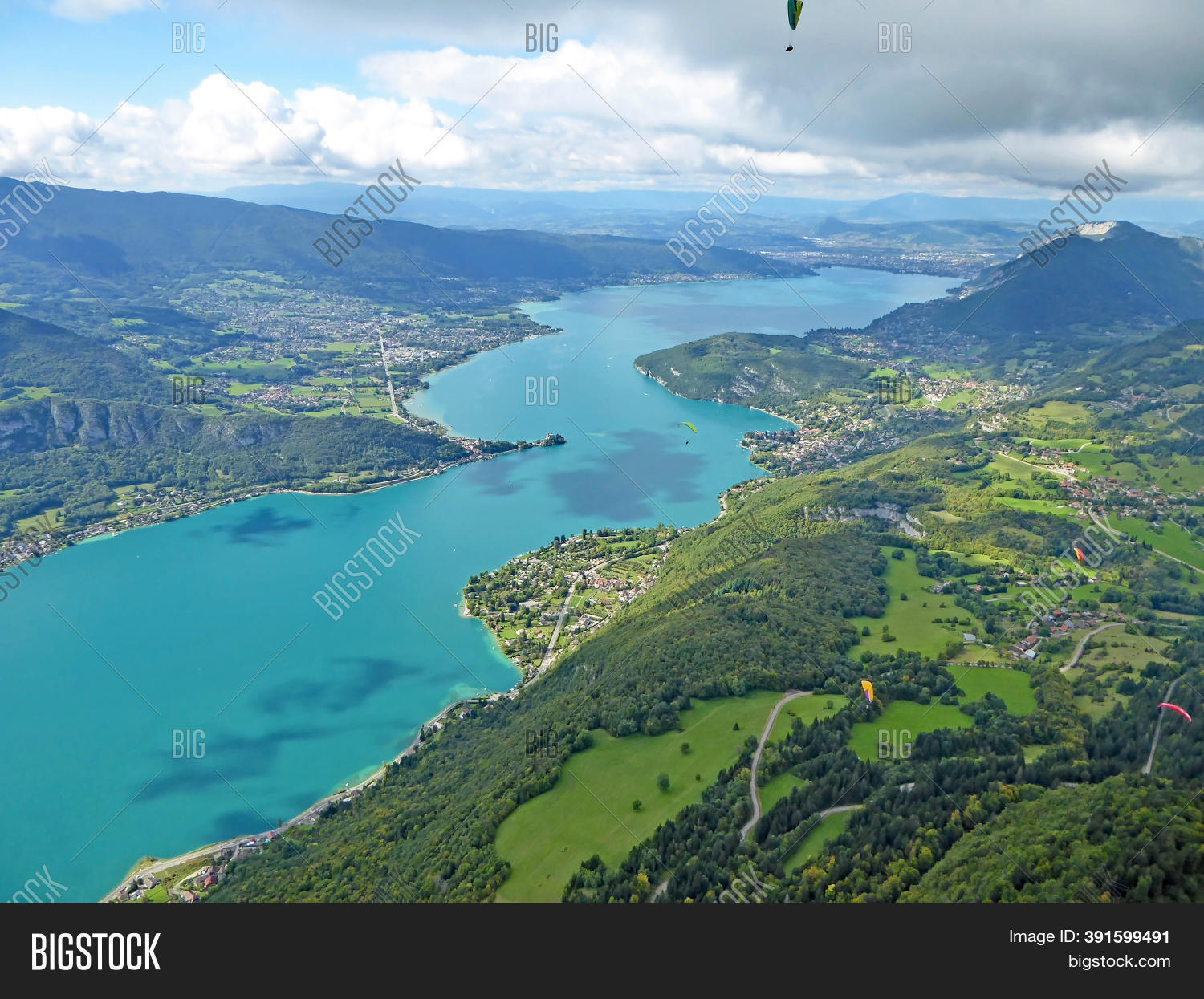 Lake Annecy French Image & Photo (Free Trial) | Bigstock
