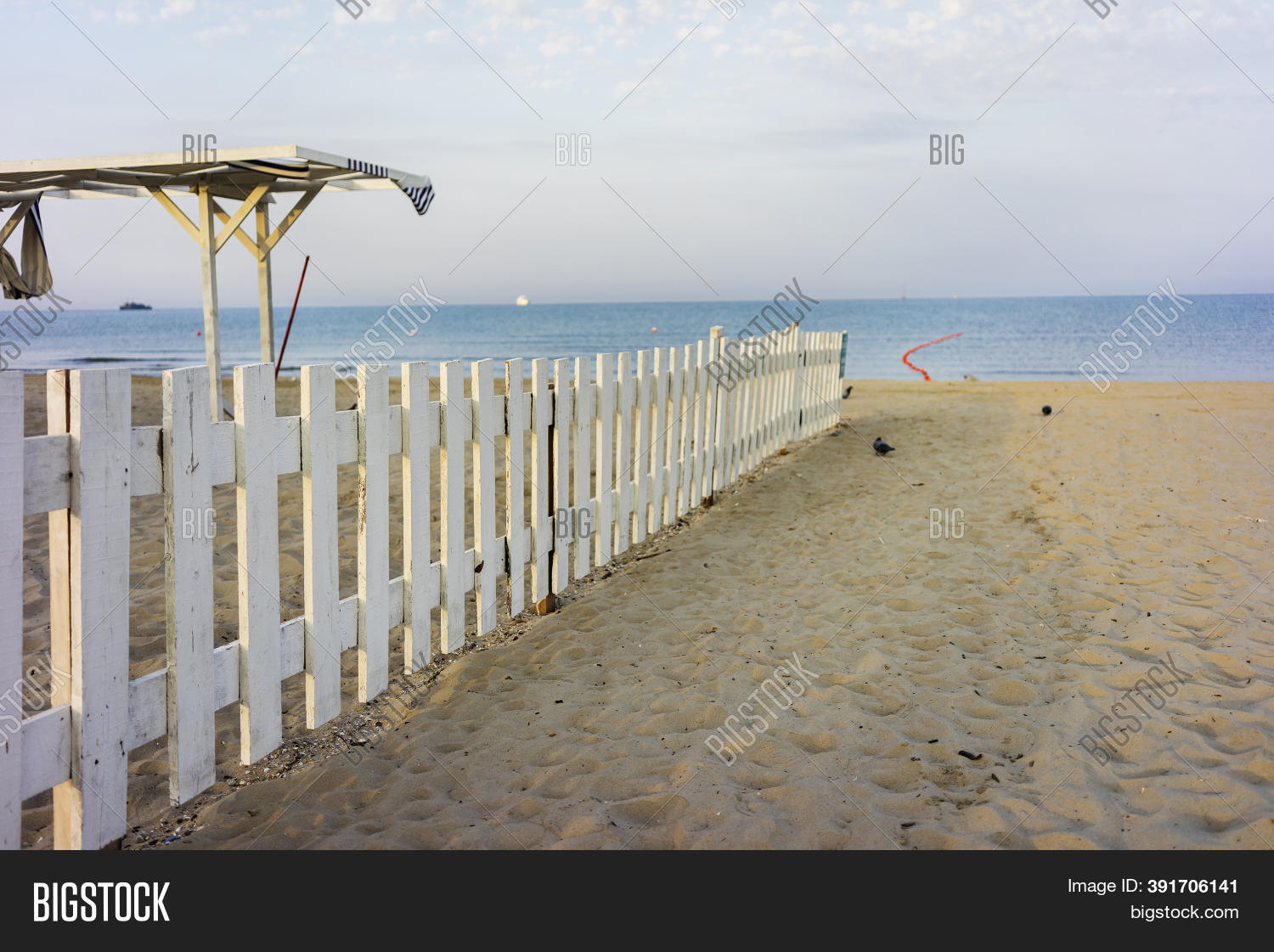 White Wooden Fence On Image & Photo (Free Trial) | Bigstock