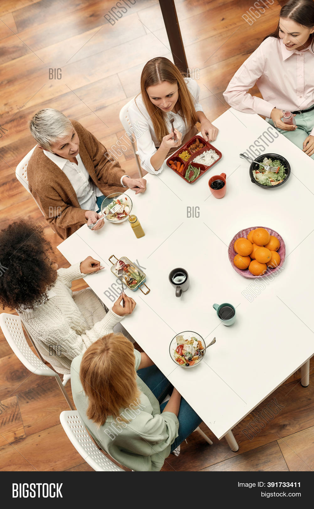 Business Lunch. Group Image & Photo (Free Trial) | Bigstock