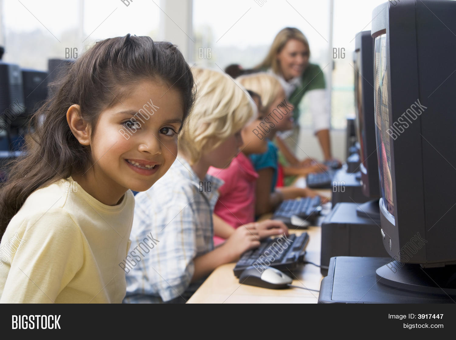 Children Computer Image & Photo (Free Trial) | Bigstock