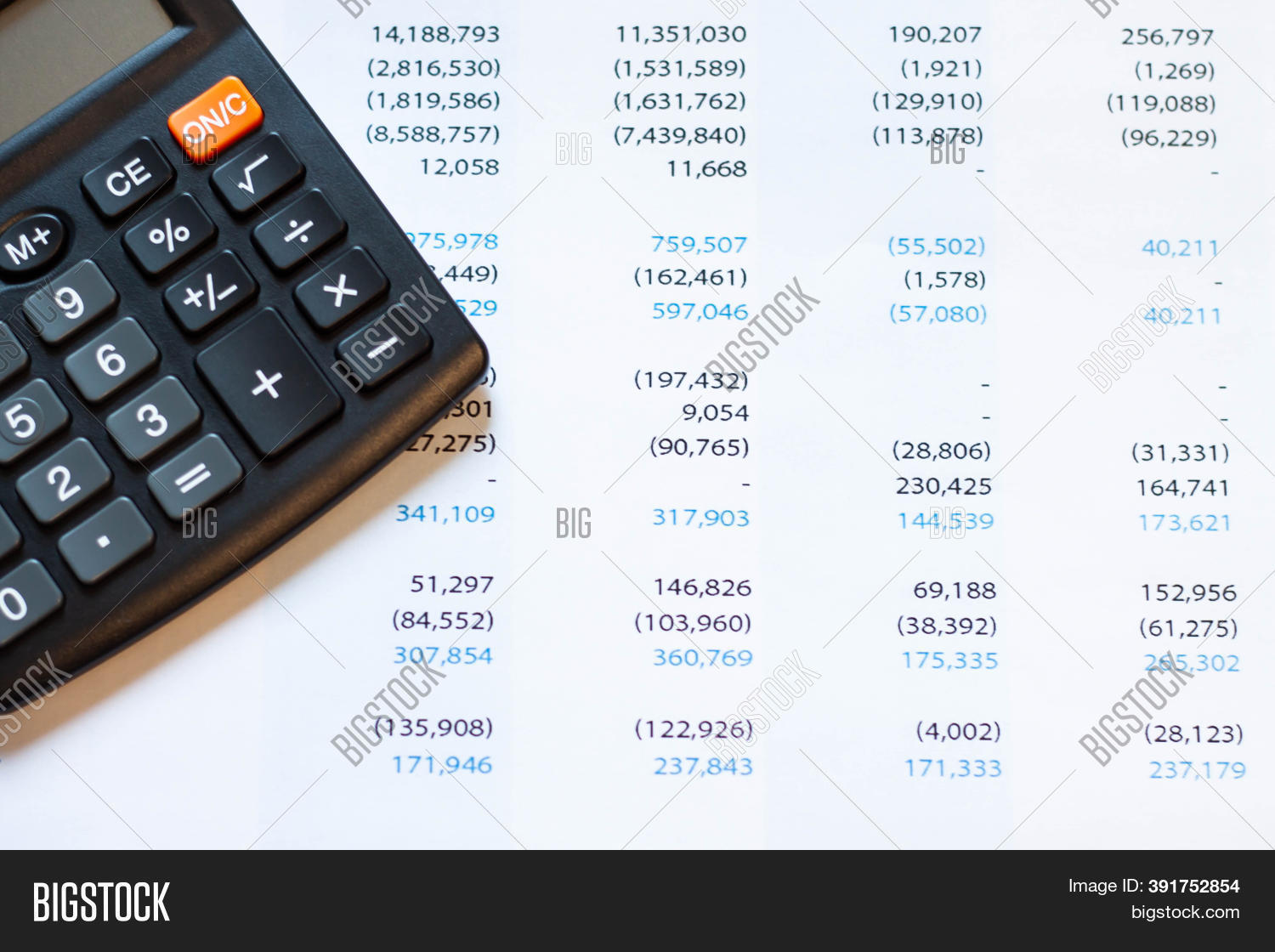 Calculator Accounting Image & Photo (Free Trial) | Bigstock