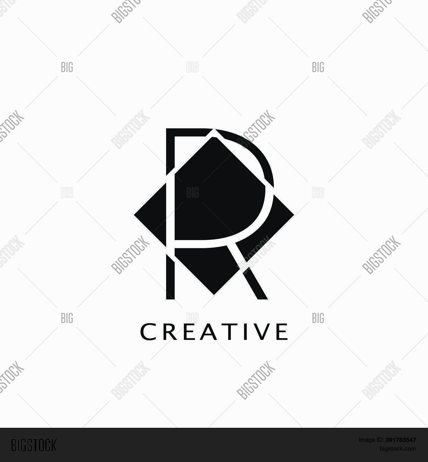 R Polygon Geometric Vector & Photo (Free Trial) | Bigstock