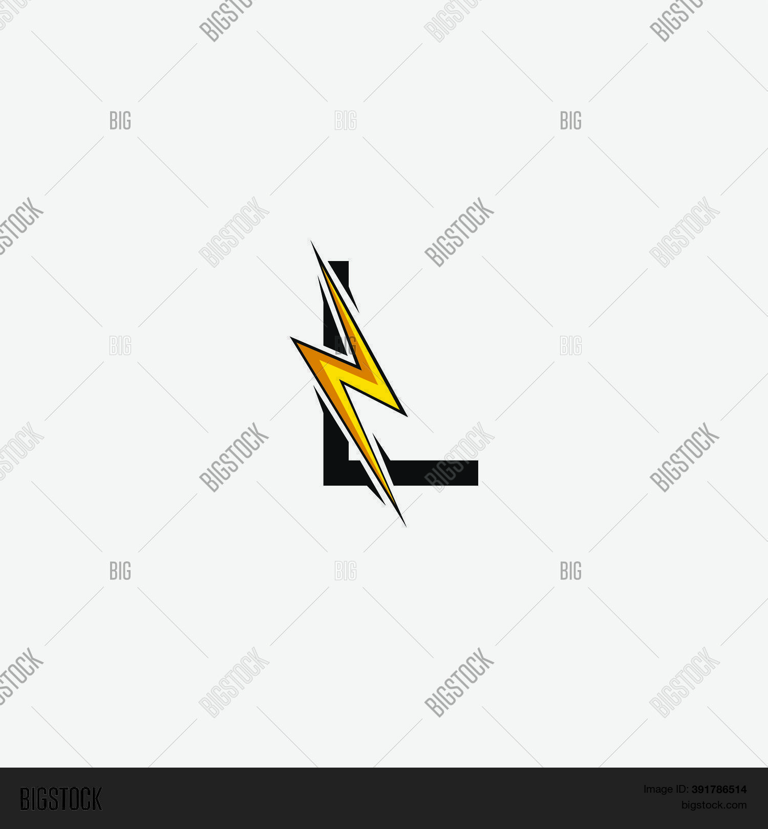 Letter L Electrical Vector & Photo (Free Trial) | Bigstock