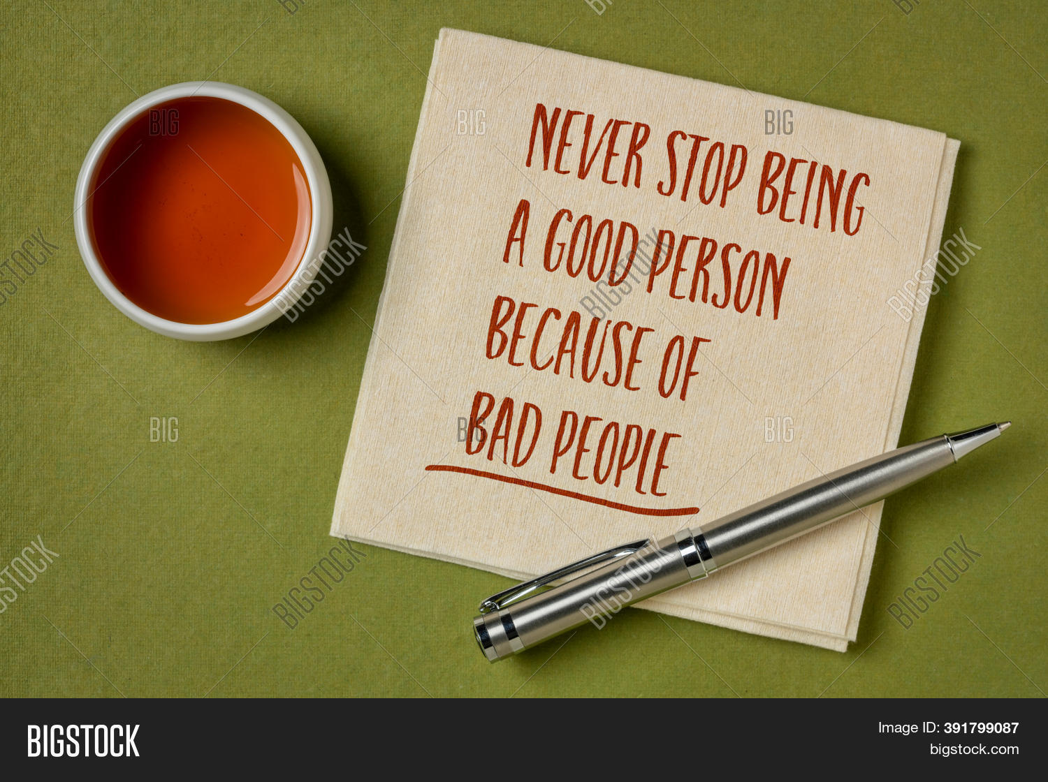 Never Stop Being Good Image & Photo (Free Trial) | Bigstock