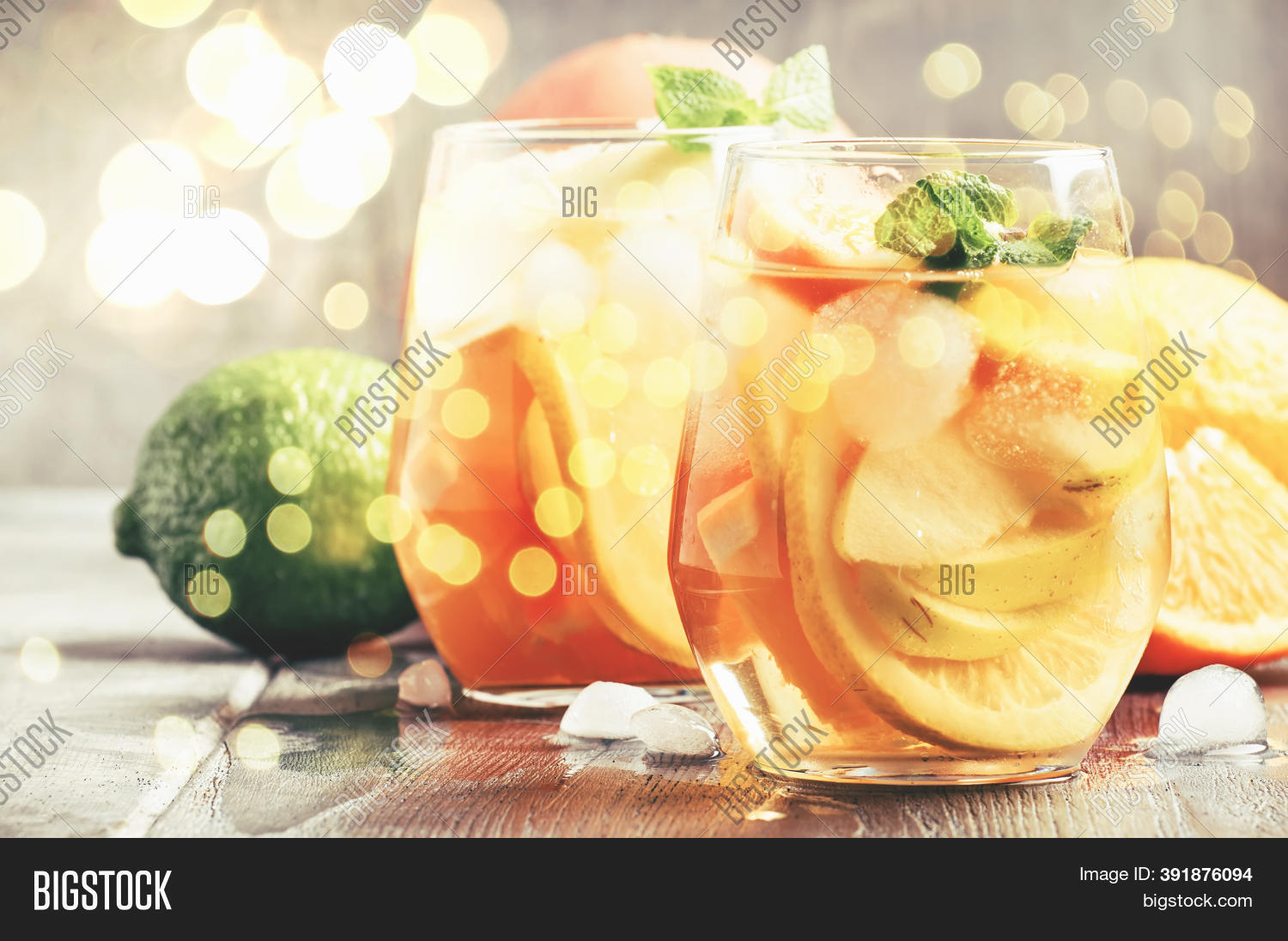 White Sangria Dry Wine Image & Photo (Free Trial) | Bigstock