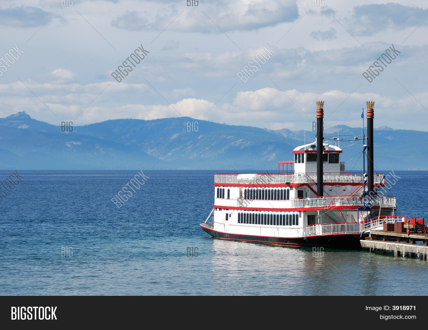 Paddle Wheel Boat On Image & Photo (Free Trial) | Bigstock